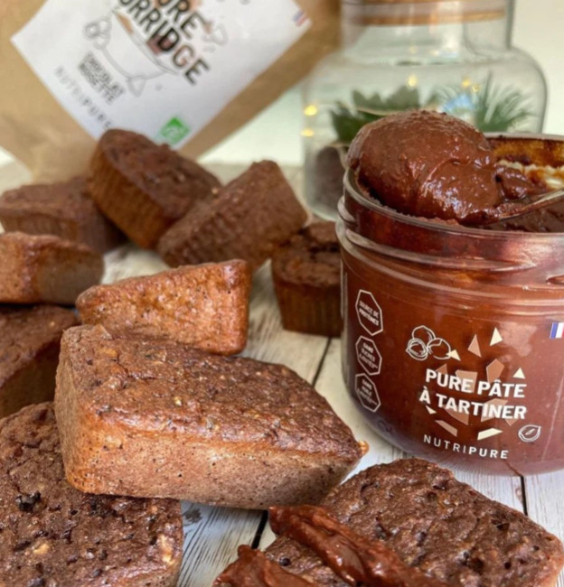 Porridge cake pure pate à tartiner