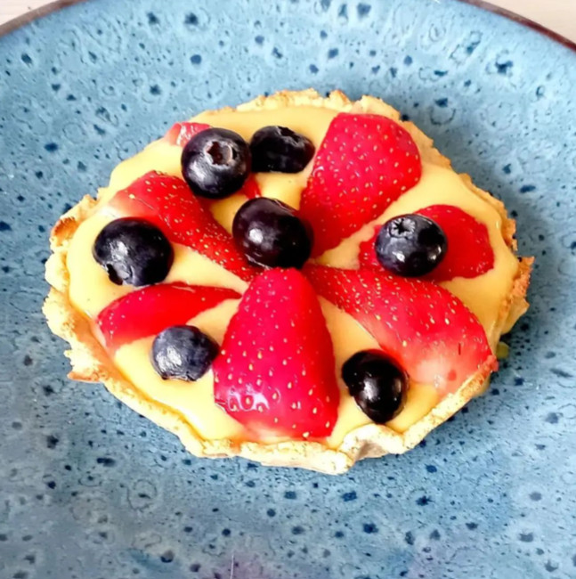 Tartelette aux Fruits Rouges et Farine de Patate Douce